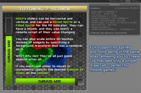 NGUI Free Edition Community Showcases Unity Discussions