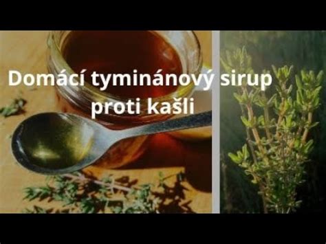Tymiánový sirup YouTube