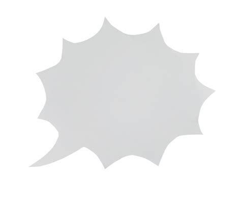 Paper Bubble Text In Abstract Shape Bubble Speech In White Crumpled Paper Texture 15153046 Png