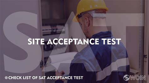 Site Acceptance Test Sat Procedure Of Plcdcs Woin