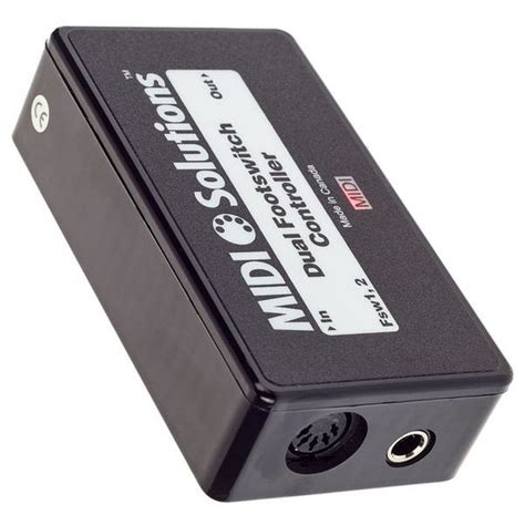 Midi Solutions Dual Footswitch Controller Thomann France
