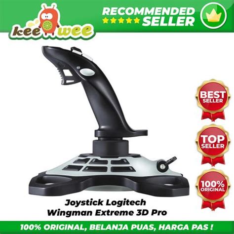 Jual Joystick Logitech Wingman Extreme 3d Pro Kota Malang Keewee Tokopedia