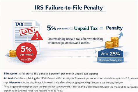 Understanding The Penalty For Filing Taxes Late And How To Reduce It