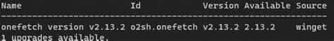 OneFetch DisplayVersion Written With V Issue O Sh Onefetch GitHub