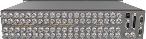 Matrix Switch MSC XV4832 48 Input 32 Output Composite Analog Video Router With Status Panel