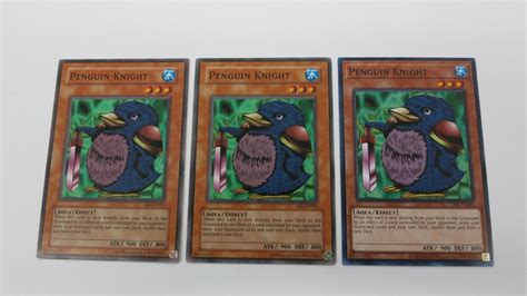 3x 1x 25 Th Penguin Knight Unlimited Edition Srl En001 Common