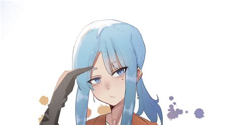 여자 점프슈트를 입은 경례하는 여자 백달のイラスト Pixiv