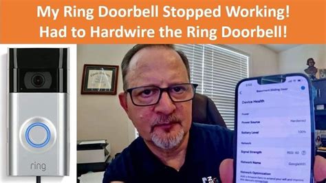 Ring Doorbell Not Working How I Hardwired My Ring Doorbell Fixed It Youtube