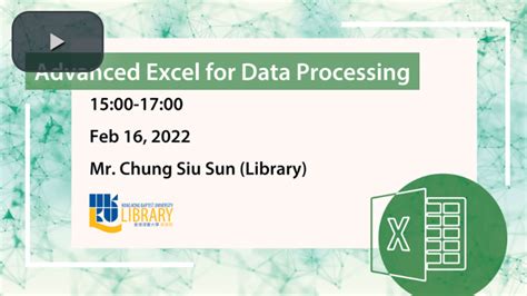 Home Advanced Excel Research Guides At Hong Kong Baptist University