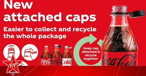 Coca Cola Aims To Encourage Recycling With Caps Attached To New Bottles