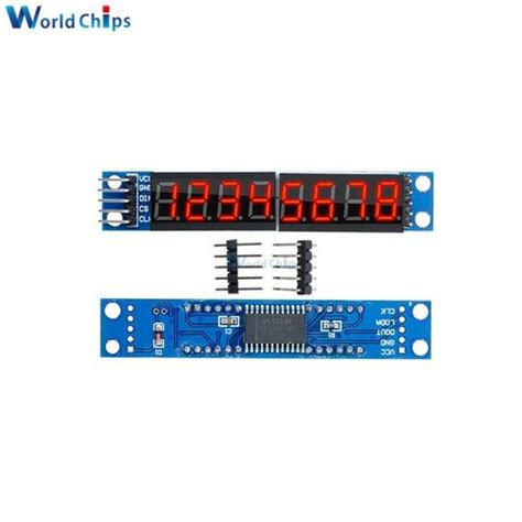 Blue Board Max7219 Matrice De Points à 8 Chiffres Module De Commande