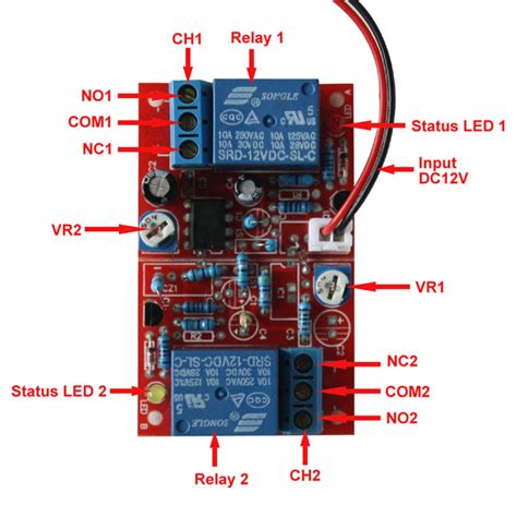 ac dc motor automatic control infinite loop delay relay output module