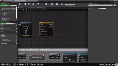 Quick Dev Tip 80 Ue4 Ue5 Extra Info About Nodes — Cbgamedev