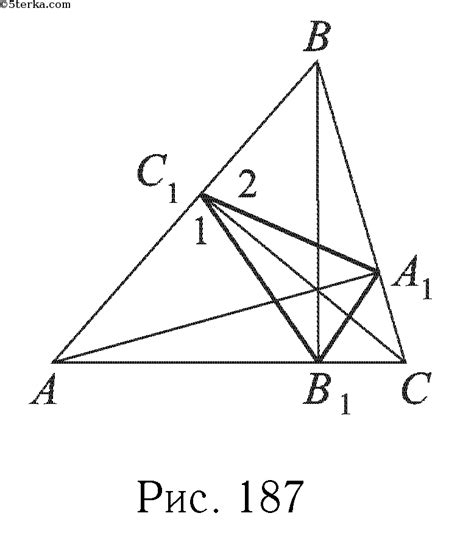 849 Докажите что отрезки соединяющие основания высот остроугольного треугольника образуют