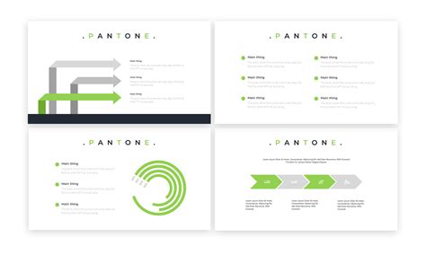 Pantone Creative Powerpoint Template For 15