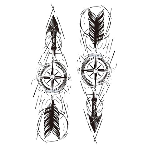 Twin Compass X2 Le Leader Du Tatouage Temporaire Au Maroc