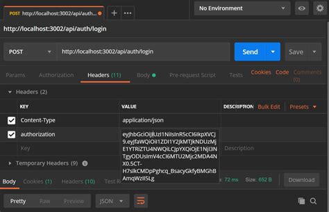 Node And Express Accessing Rest Api Via Postman With Jwt Daniels Coding Blog