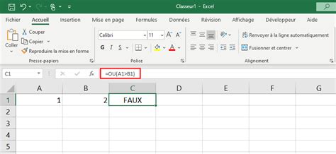 Excel OU Comment Utiliser La Fonction OU Dans Excel IONOS