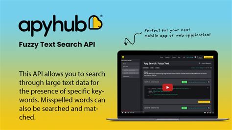 Fuzzy Text Search Api Apyhub