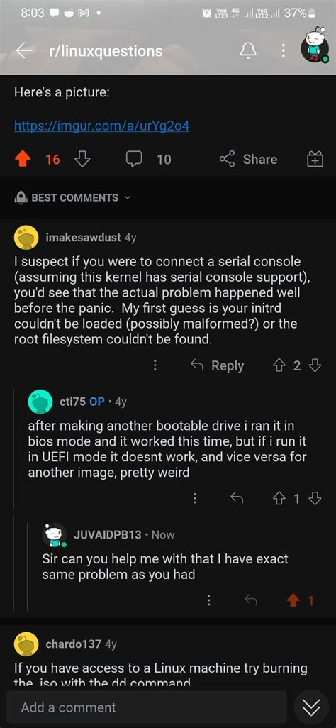 End Kernel Panic Bot Syncing No Working Init Found Try Passing Init Rlinuxmasterrace