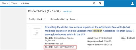 Direct Access To Esploro Asset Files For External Users Ex Libris