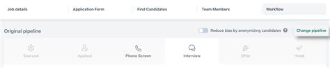 Choosing And Updating A Pipeline For A Job Workable Help