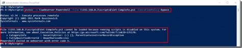 Use Psexec And Powershell Together 4sysops