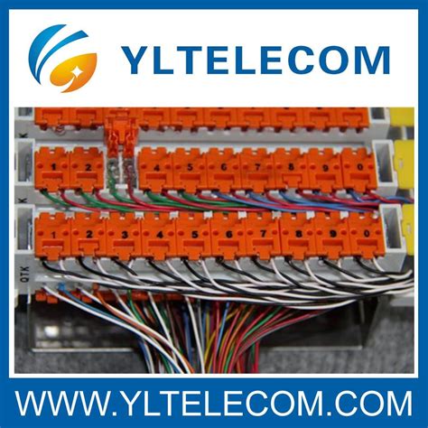 50 Pair Block 2810 Idc Connection Module 3m Quick Connect System Cat5