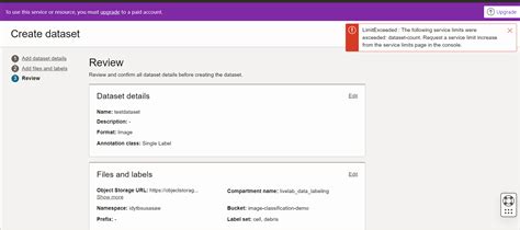How To Resolve Service Limit Error For Free Tier OCI Account Cloud