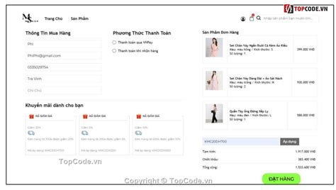 Website Thời Trang Quản Lý Kinh Doanh Laravel Framework