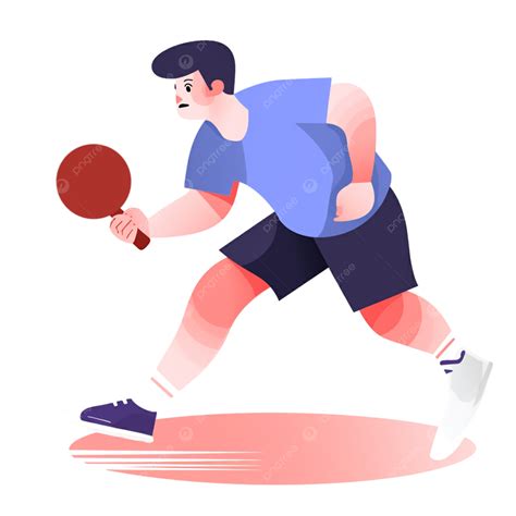 플랫 만화 아시안 게임 스포츠 캐릭터 일러스트 소년 탁구 캐릭터 일러스트 게임 일러스트 만화 일러스트 Png 일러스트 및 이미지 에 대한 무료 다운로드 Pngtree