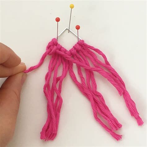 How To Make Macrame Earrings Tutorial Crafting On The Fly