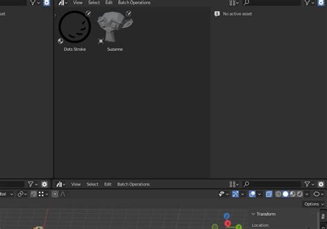 asset browser utilities batch operations mark unmark export tweak