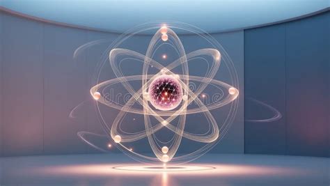 Atomic Structure In Space A Visual Representation Of Quantum Physics