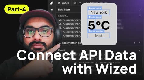 How To Connect Api Data To Elements In Wized Youtube
