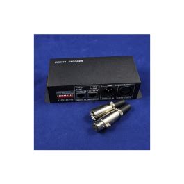 3 Channels DMX512 Decoder Controller For RGB LED Strip Light