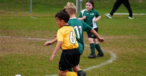 건강한 활동 경쟁 경쟁 게임 골키핑 노란색 저지 녹색 저지 다이나믹한 플레이 단체 스포츠 달리는 레크리에이션 활동 미드필드 액션 사회적 상호 작용