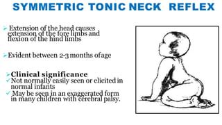 Newborn Reflexes Primitive Reflexes Pptx