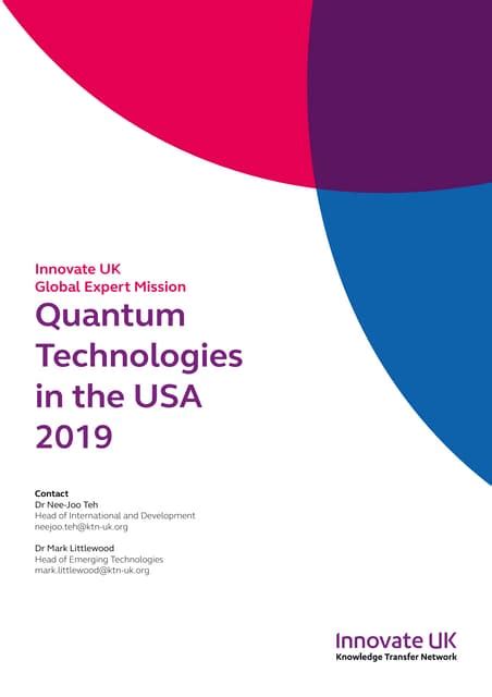 Quantum Computing Recent Developments 2019 Ppt