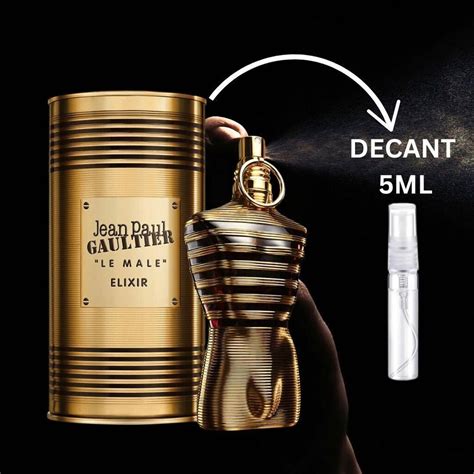 Decant 5ml Jean Paul Gaultier Le Male Elixir Tecnogn