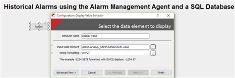 Maps How To Create Historical Alarms In Sql Using Alarm Management