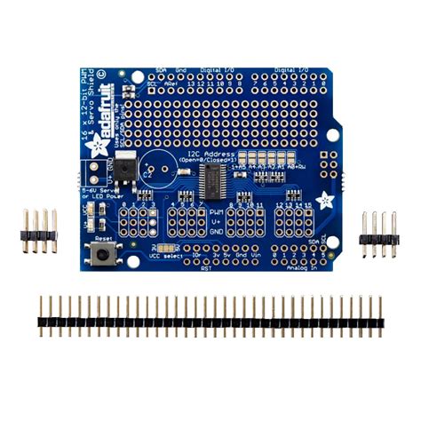 Shield Controlador De Servos PWM 16 Canales Adafruit Geek Factory