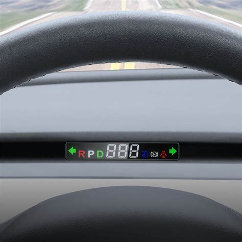 Retrofit Stealth Head Up Display Hud Led Cluster Speedometer For Tesla Model Y 2020 2023