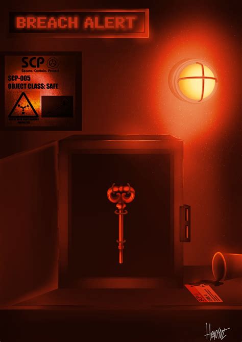 Fanart Of Scp 005 During Breach Alert Scp 005 Portfolio Foundation Fan Art Paranormal Alert