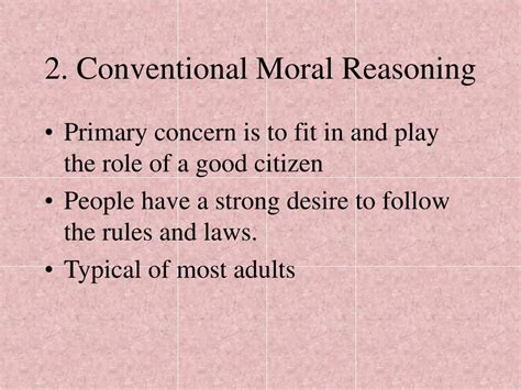 Conventional Morality Definition Stages Video