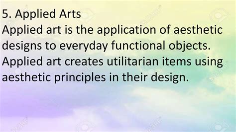 Classification Of Arts Pptx