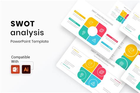 SWOT Diagrams PowerPoint Template Powerpoint Templates Creative Powerpoint Templates Powerpoint
