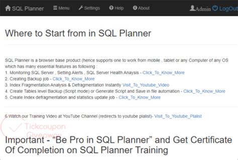 Giveaway SQL Planner License Key Free For 10 Years