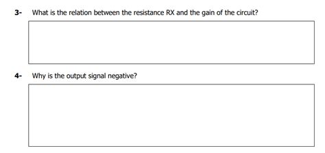 solved experiment 2 8 analyzing operational amplifiers