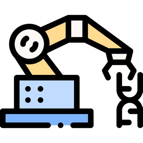 Bioengineering Detailed Rounded Lineal Color Icon